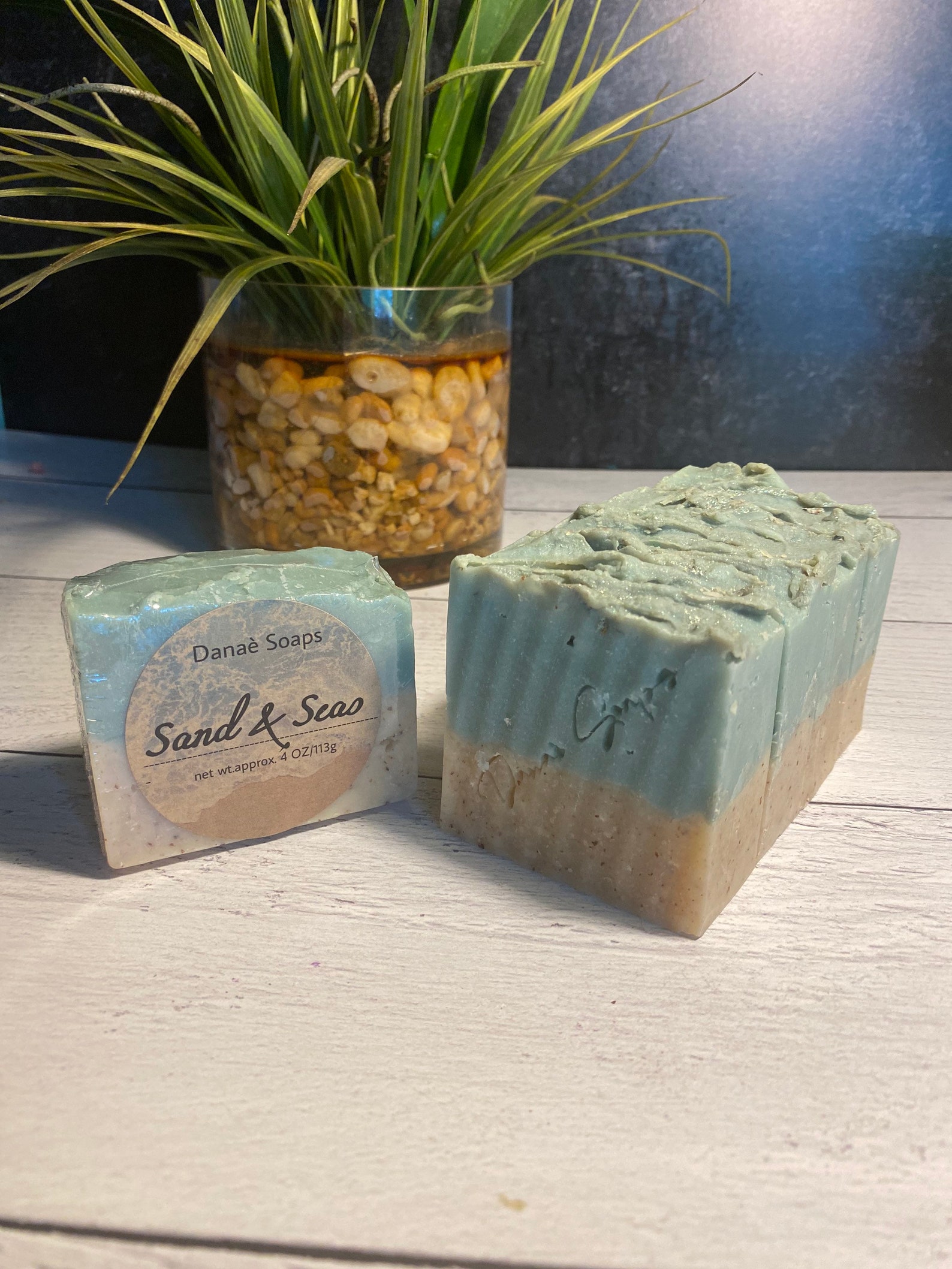 Sand & seas scrub soap bar /exfoliating /nourish /lush | Etsy
