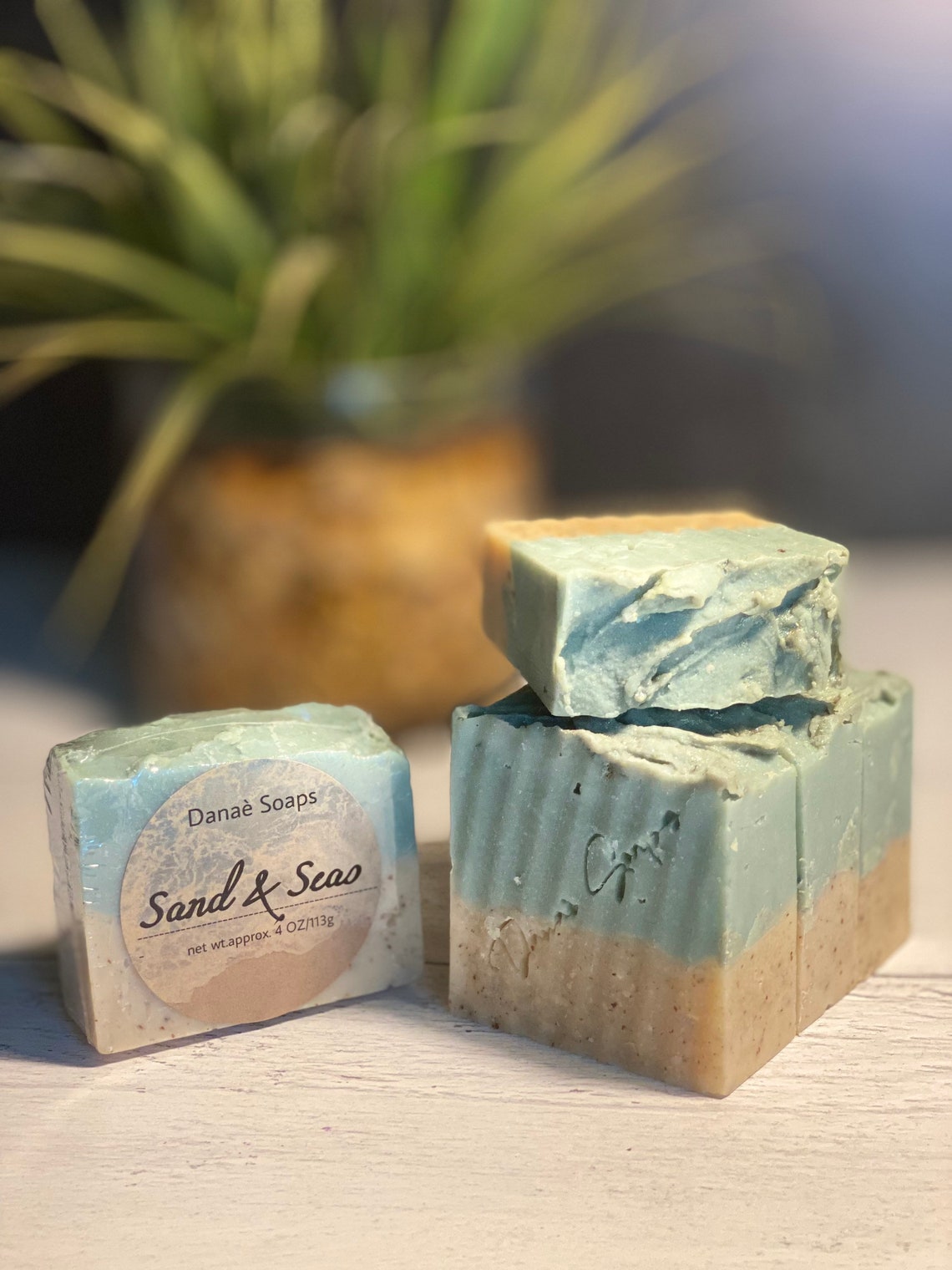 Sand & seas scrub soap bar /exfoliating /nourish /lush | Etsy