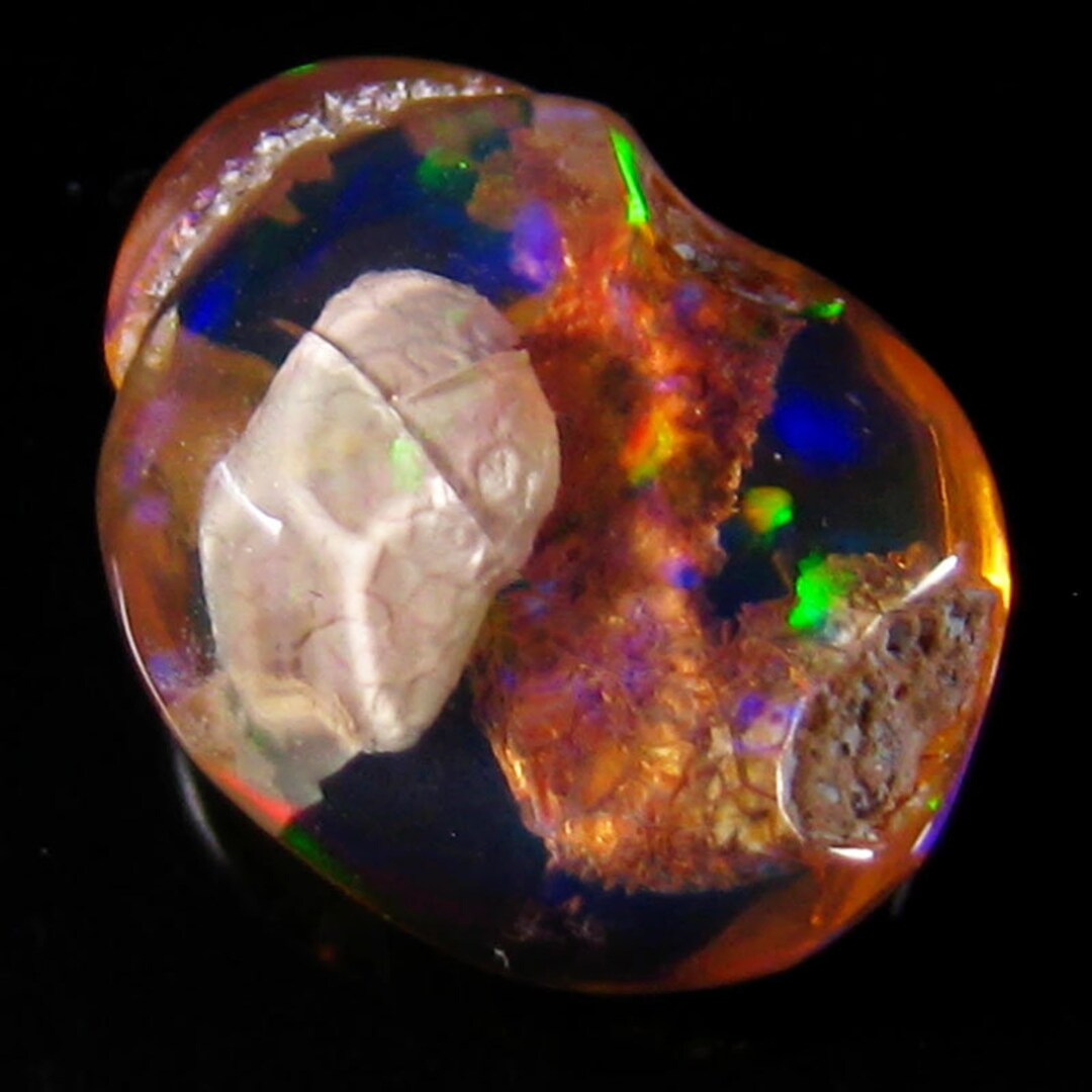 Sparkling Natural Mexican Jelly Opal Tumbles 2.87 Ct - Etsy