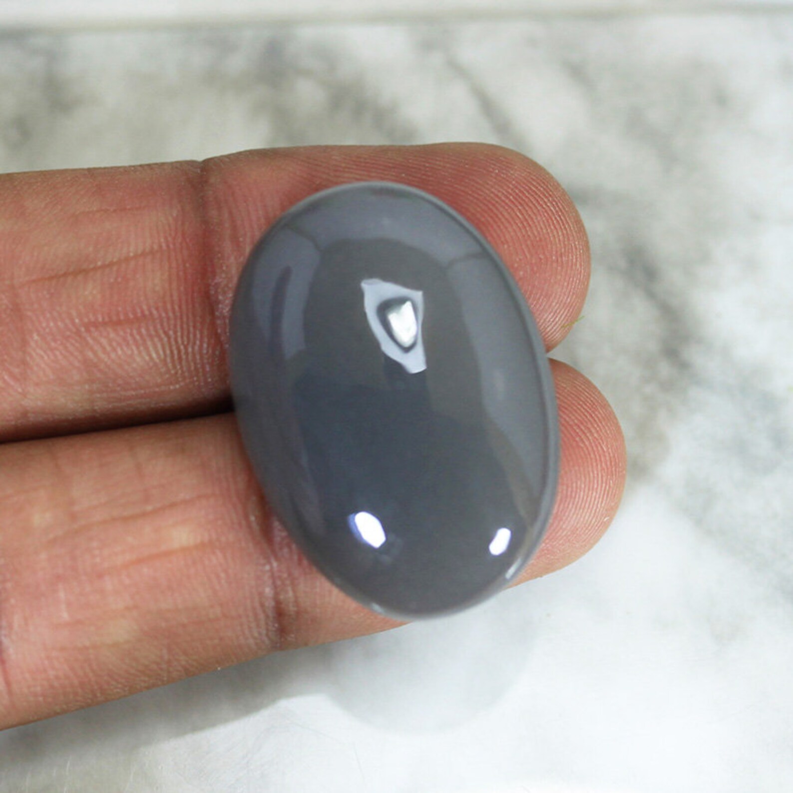 Gorgeous Blackish Gray Natural Moonstone Cab 46.85ct Top Quality - Etsy