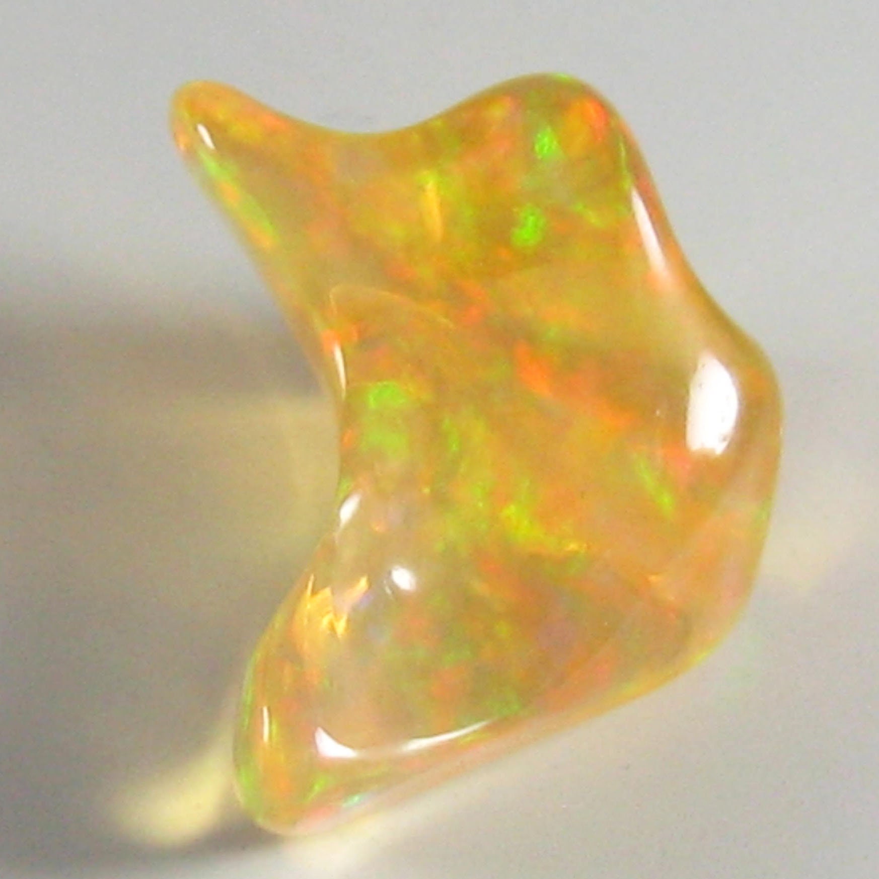 Amazing Multi Color Natural Mexican Opal Unusual Shape 3.09ct - Etsy UK