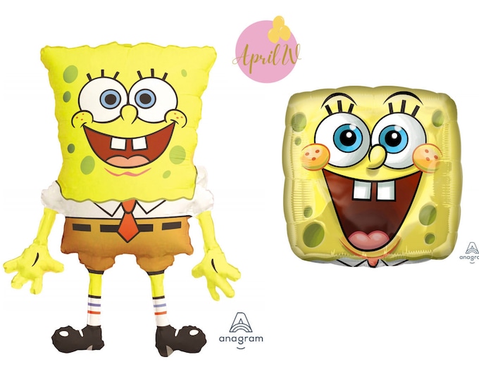 28'' Spongebob Squarepants| 18'' Spongebob Foil Balloon| Spongebob ...