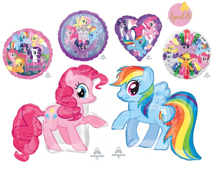 18'' My Little Pony Foil Balloon| My Little Pony Birthday Balloon| My ...