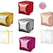 15'' Gold Cube Balloon| Red Cube Balloon| Pink Cube Balloon| Silver ...