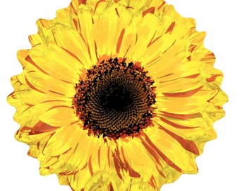 Sunflower shape | Etsy
