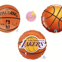 5 Piece NBA Basketball Balloon Bouquet - Etsy