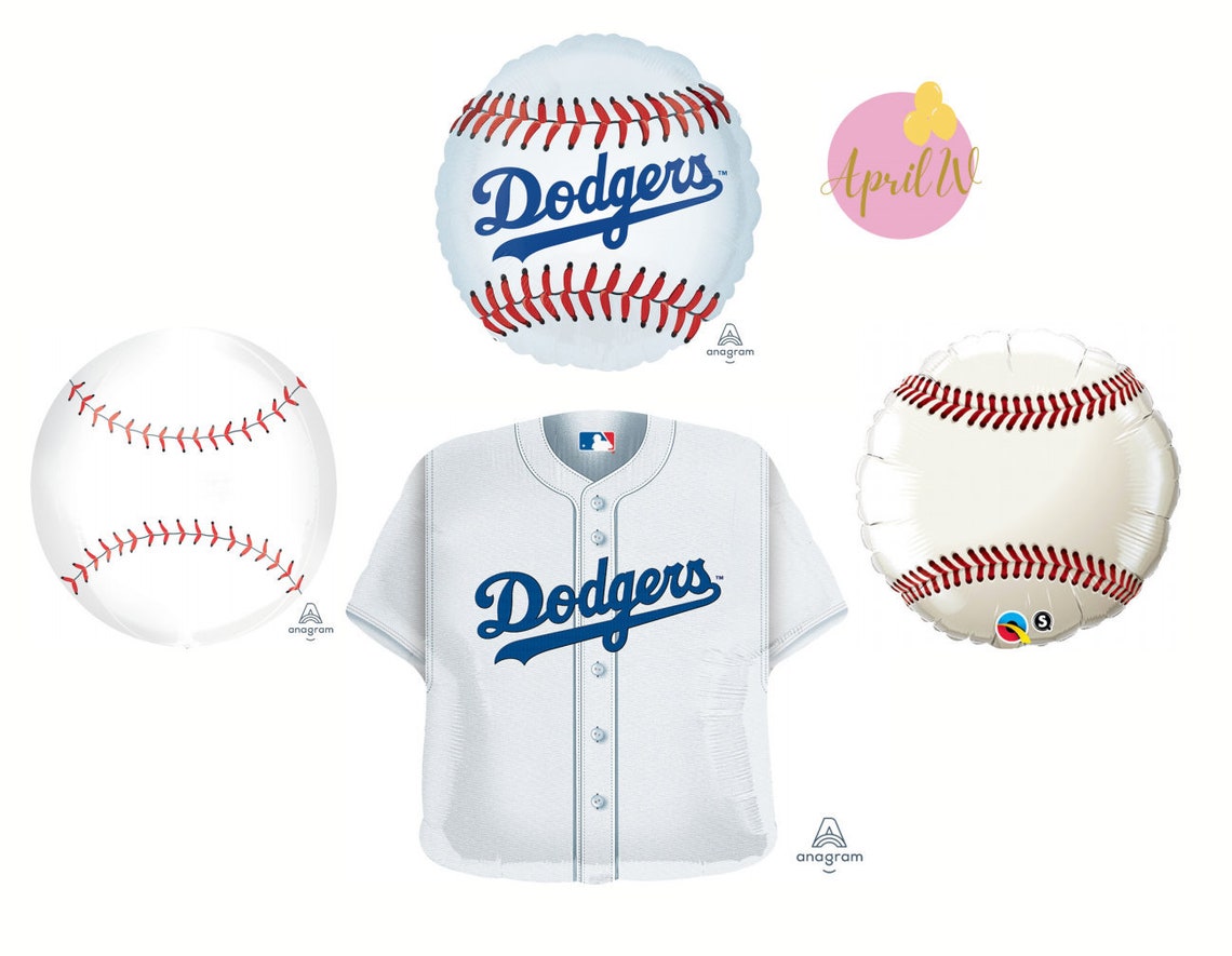 24'' LA DODGERS JERSEY Balloon 18'' Dodgers | Etsy
