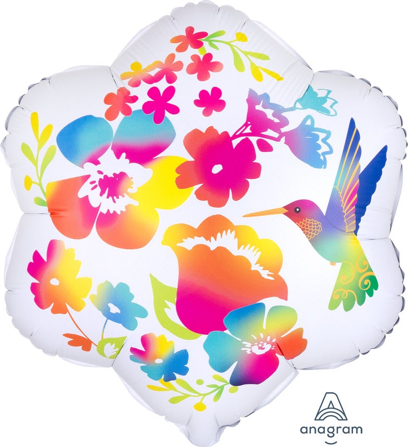 36'' HUMMING BIRD Balloon| humming Bird Decor| humming Bird Party ...