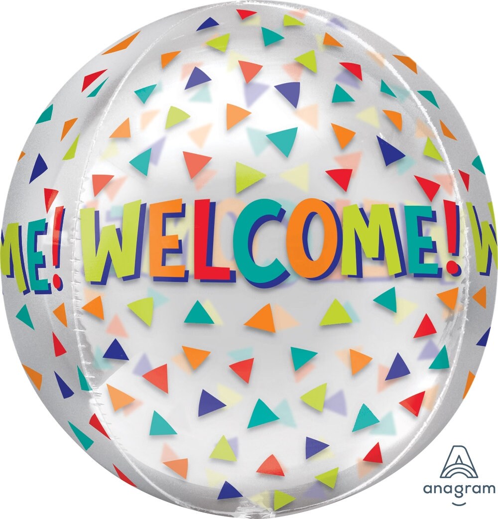 18'' Welcome Foil Balloon Welcome Back Balloon - Etsy