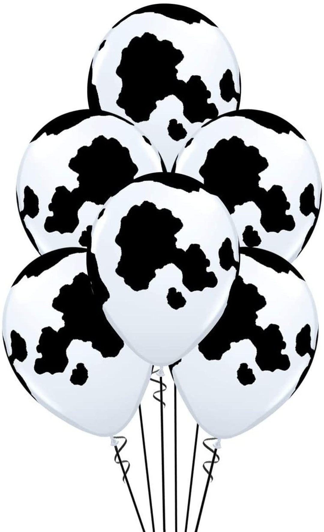 Cow Print Balloons| Cow Print Latex| Cow Print Latex Balloons| Farm ...