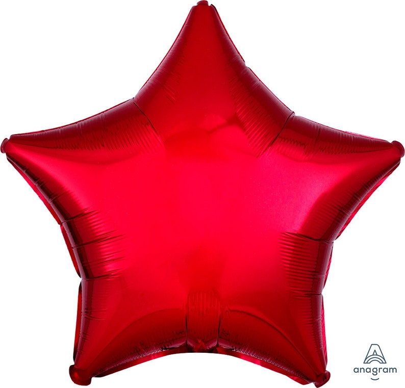 18 Star Foil Balloons Star Birthday Balloons Star Etsy