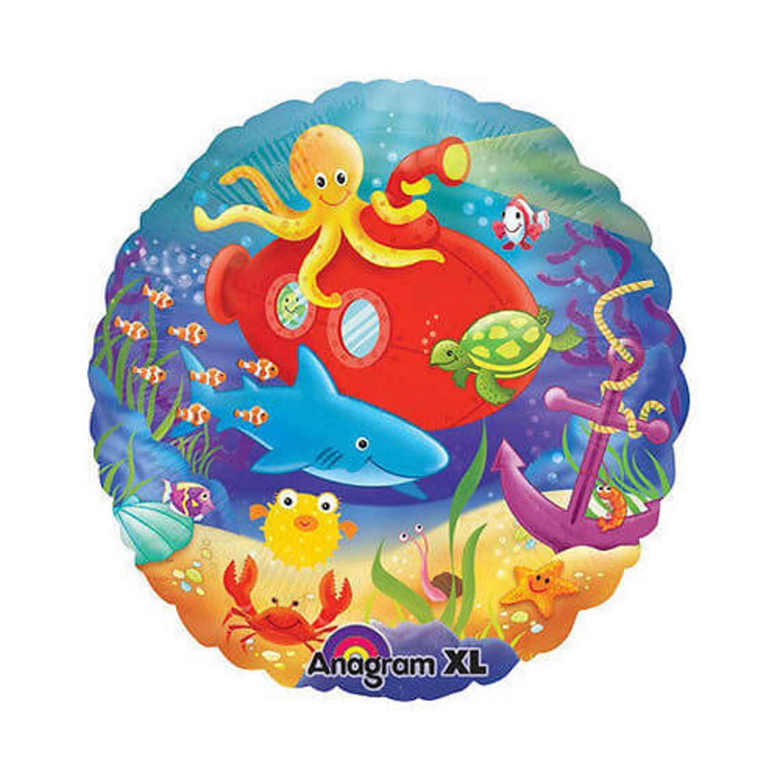 18'' Sea Creatures Balloons| Under the Sea Balloons| Sea Balloons| Sea ...