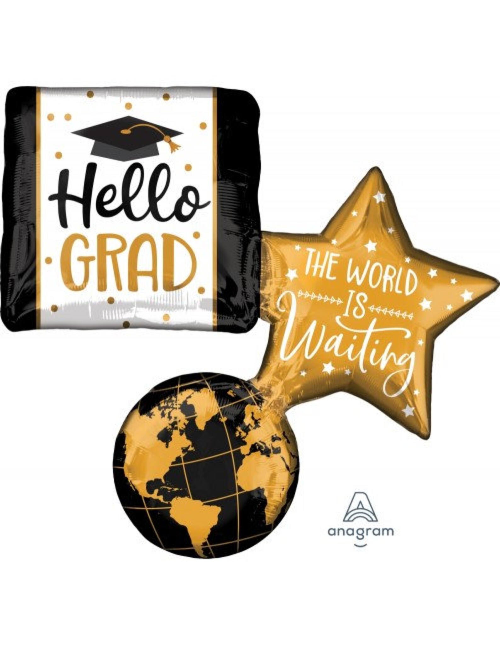 Congrats Grad Balloons Congrats Graduation Balloons Congrats | Etsy