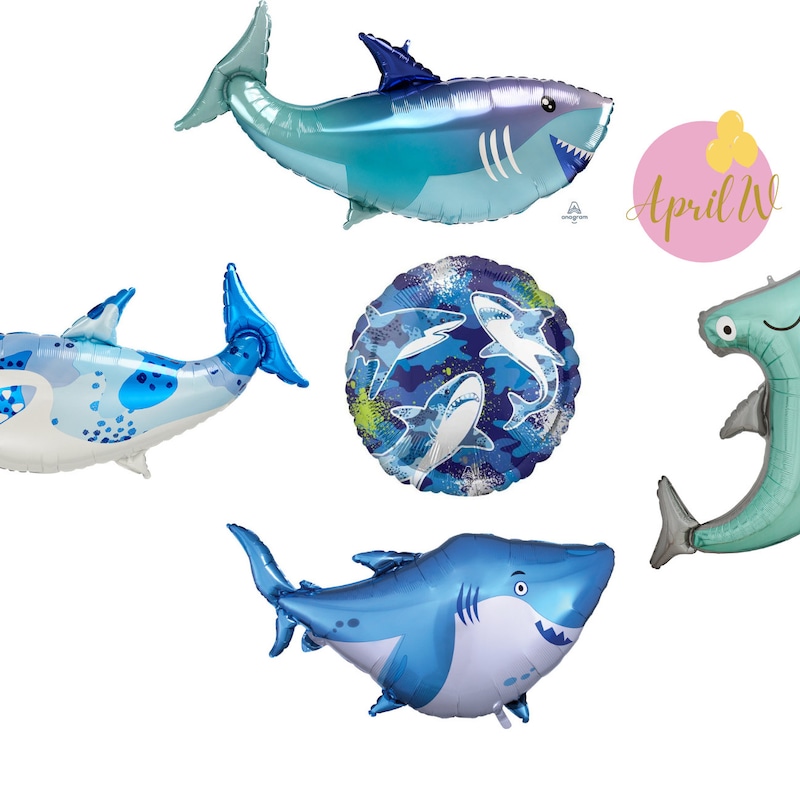 Shark Party Decor - Etsy