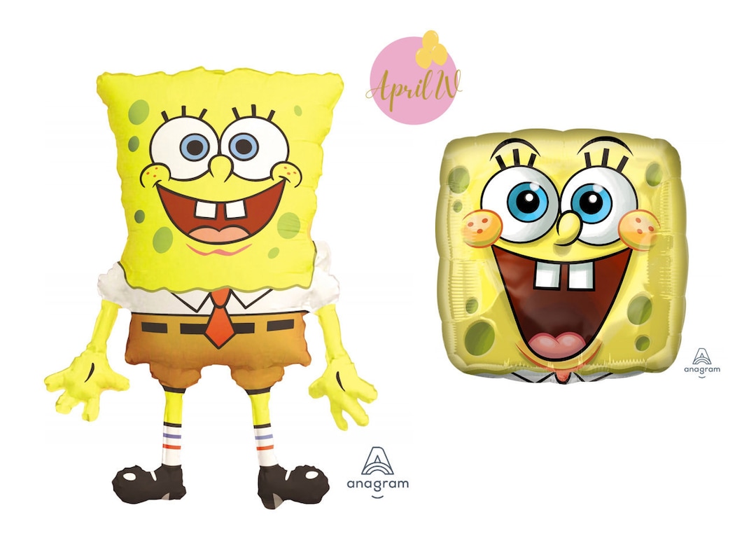 28'' Spongebob Squarepants| 18'' Spongebob Foil Balloon| Spongebob ...