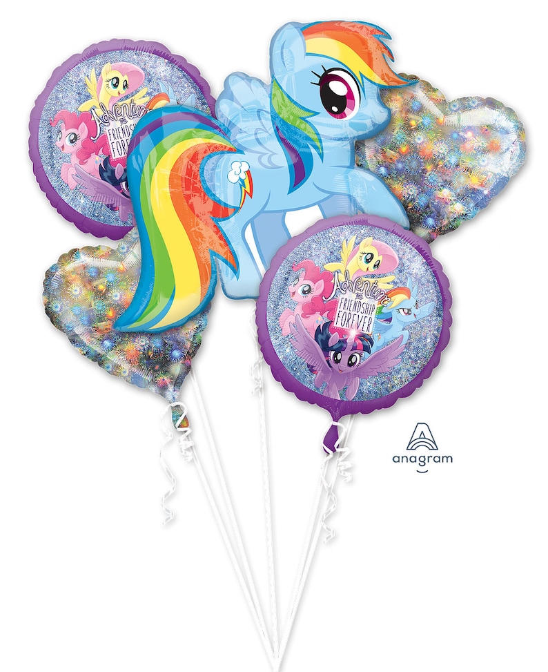 18'' My Little Pony Foil Balloon| My Little Pony Birthday Balloon| My ...