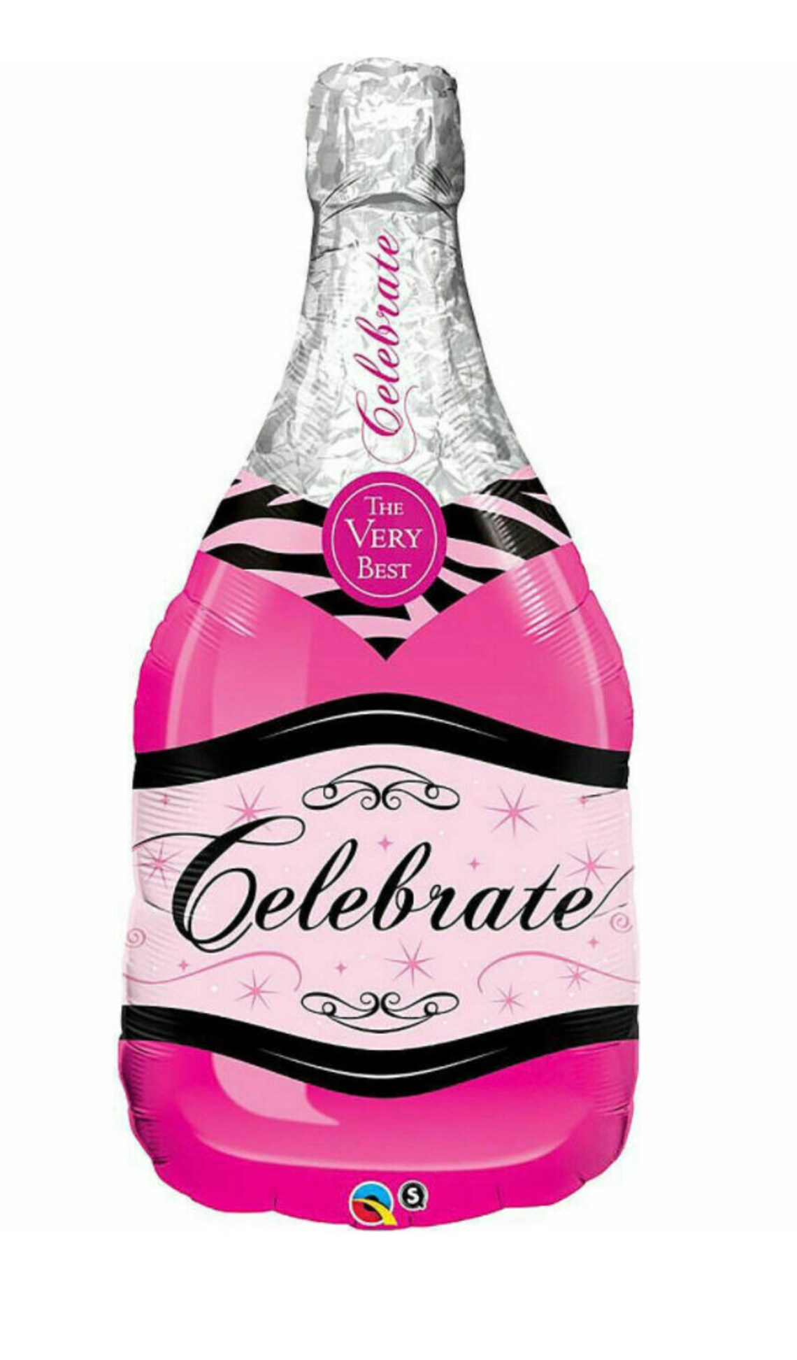 39'' PINK BUBBLY WINE Balloon 36'' Bubbly - Etsy