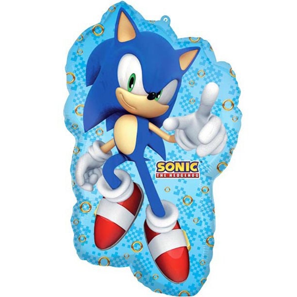 30'' Sonic the Hedgehog Balloon Sonic Foil Balloon - Etsy