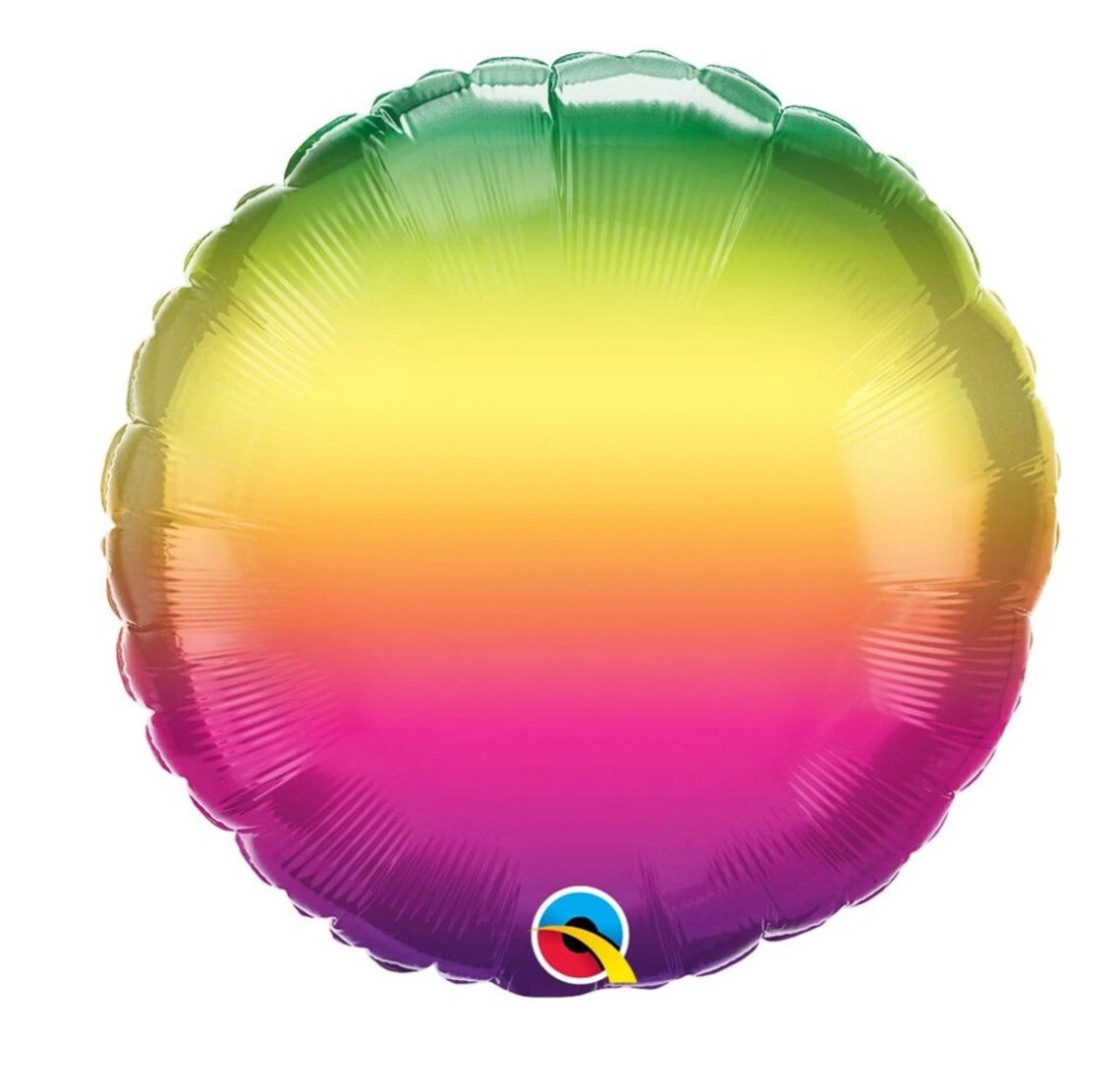 18'' OMBRE ROUND BALLOON Ombre Microfoil Balloon | Etsy