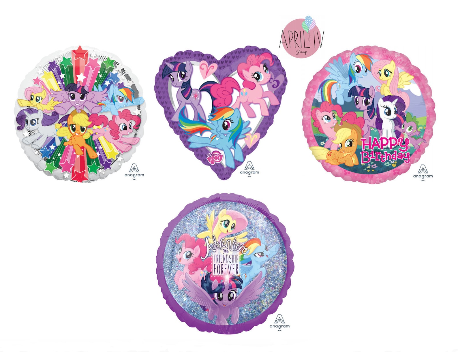 18'' My Little Pony Foil Balloon My Little Pony | Etsy