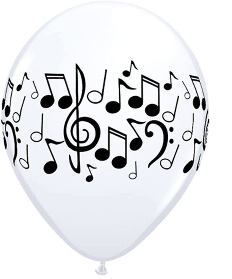 40'' JUMBO MUSIC Note Balloonpink Foil Shape Music - Etsy