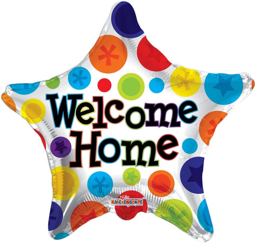 18'' Welcome Foil Balloon Welcome Back Balloon - Etsy