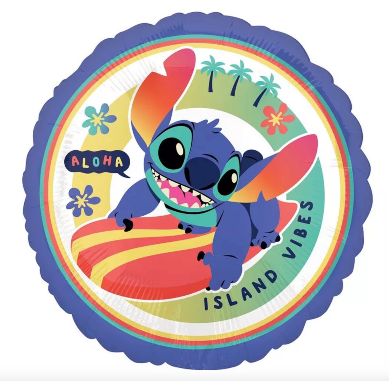 Stitch Birthday Party Balloons - Licensed by Anagram | Stitch Birthday ...