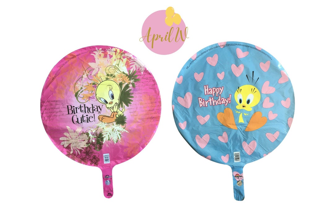 18'' Happy Birthday Tweety Balloon Tweety Birthday Balloon Tweety Foil ...