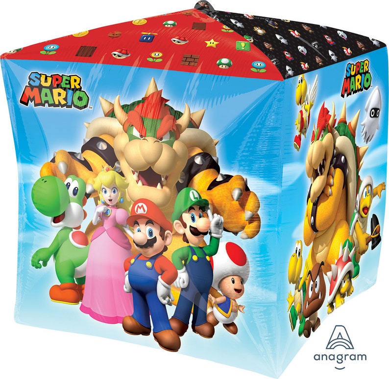 33'' SUPER MARIO BALLOON| 38'' Luigi Balloon| Mario Bros Balloons ...