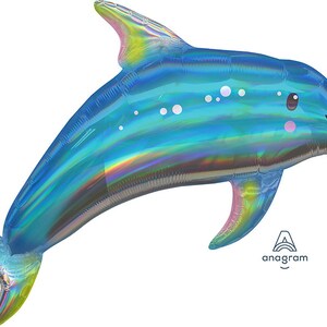 38'' Shark Balloon| Pink Dolphin Balloon| Seahorse Balloon| Colorful ...