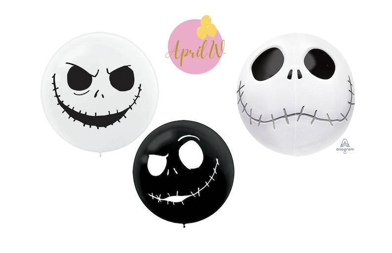 JACK SKELLINGTON Orbz Balloon| Nightmare Before Christmas Balloons ...