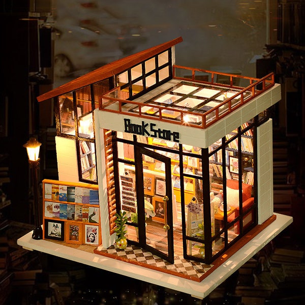 Mini Bookstore Diy Kit - Etsy