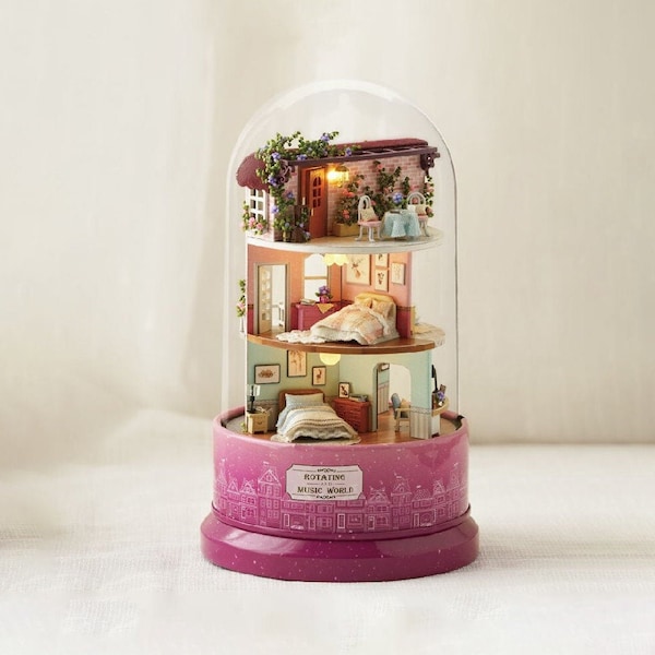 Rotating Music Box - Etsy