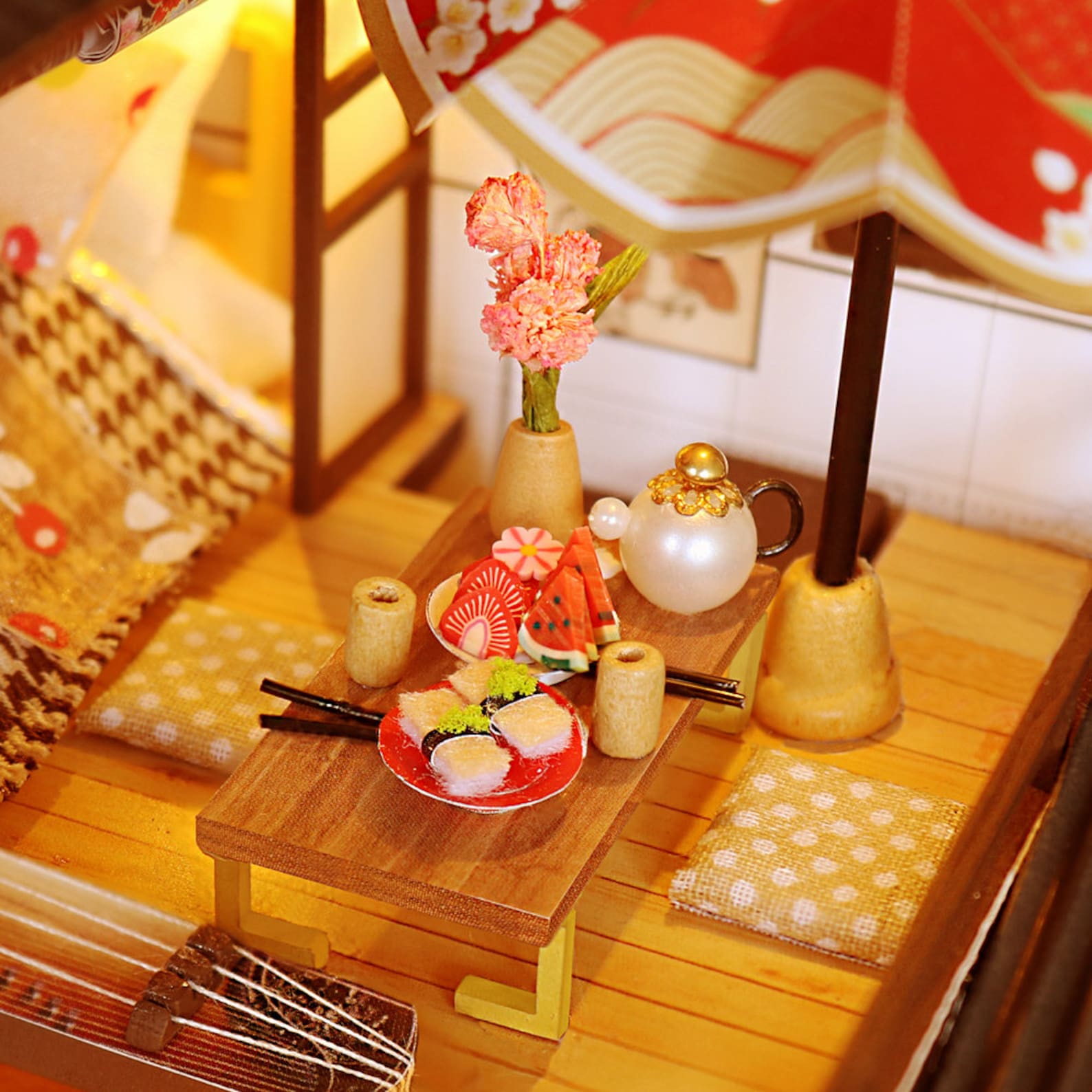 DIY Japanese Traditional Style Wooden Miniature Doll House Kit - Etsy