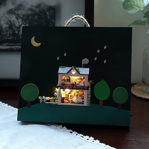 DIY Miniature Wall Art Kit || Picture Frame Gift Kit for Kids Bedroom ...