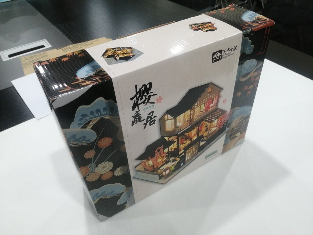 DIY Japanese Style Garden Wooden Miniature Doll House kit | Etsy