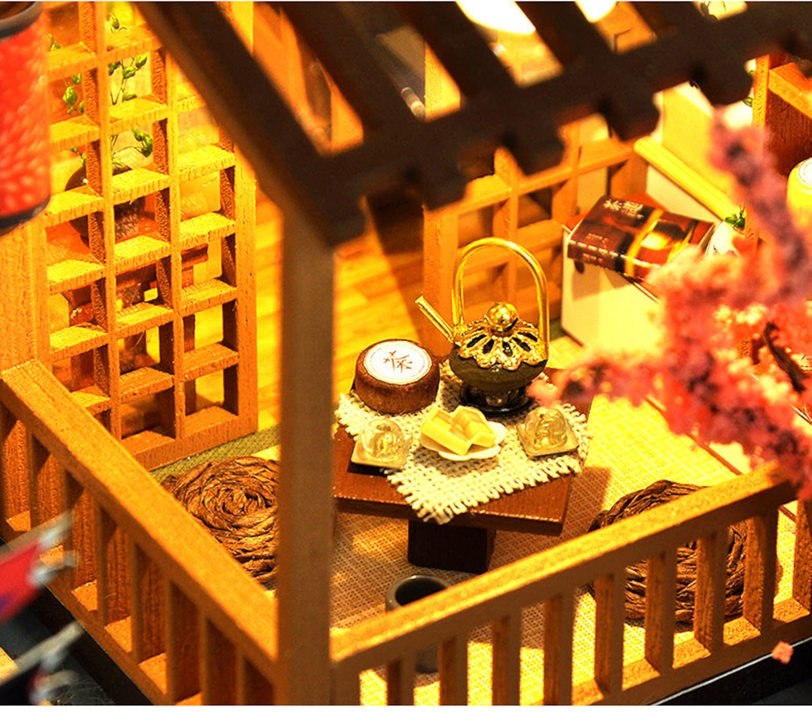 DIY Japanese Style Garden Wooden Miniature Doll House kit | Etsy