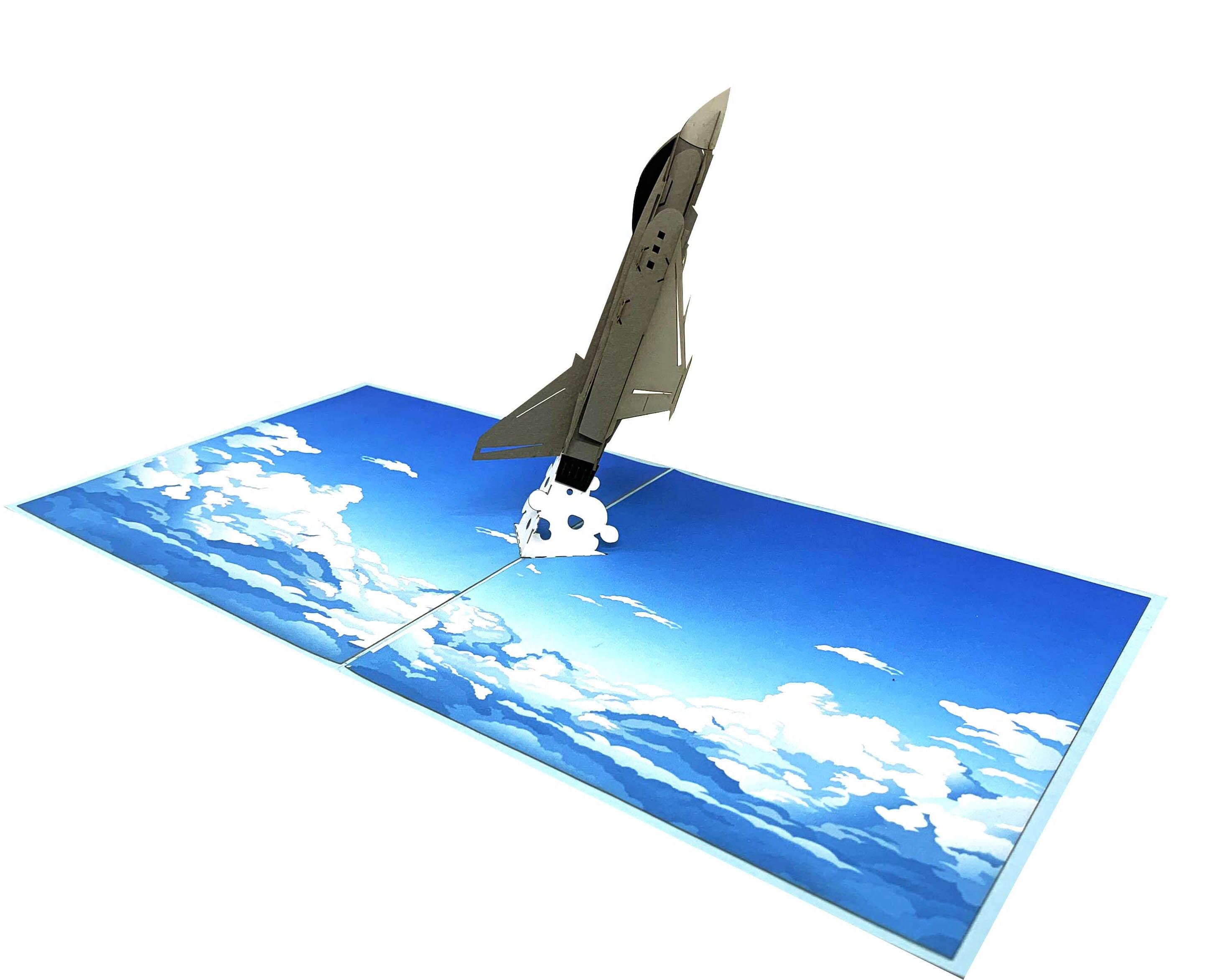 US Air Force Fighter Jet Pop up Card, Military Retirement - Etsy