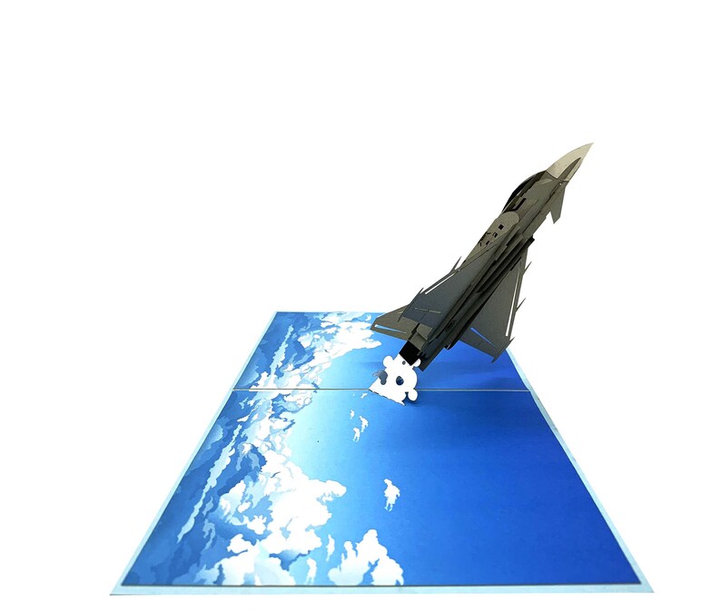 US Air Force Fighter Jet Pop up Card, Military Retirement - Etsy