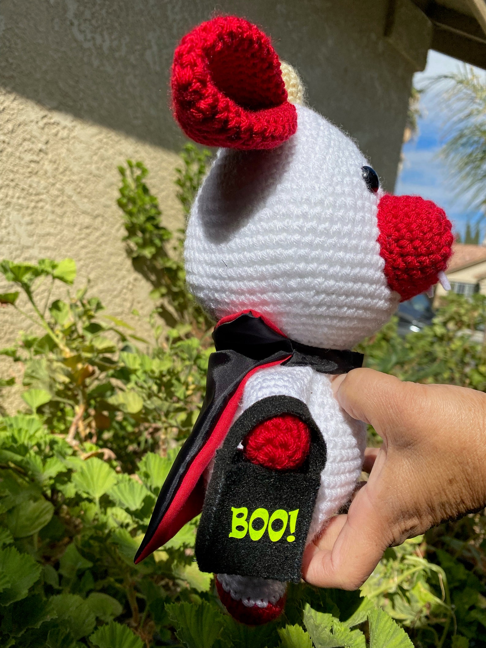 Halloween Vampire Crochet Cow Plushie - Etsy