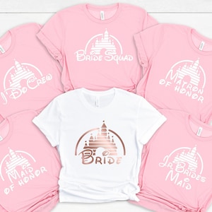 Bride Shirt,disney Shirt,bachelorette Party Shirts,bridal Shower Gift ...