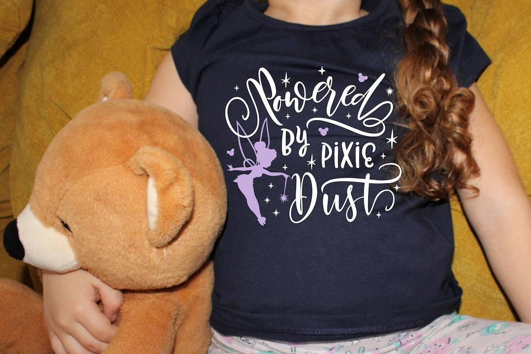 Powered by Pixie Dust Shirt, Disney Shirt, Galaxy Edge Shirt, Vacation ...