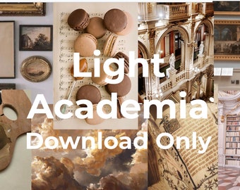 Light Academia WALL COLLAGE: Digital Prints, Over 75 Prints, Trendy ...