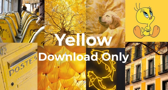Yellow Collage Digital Download - Etsy