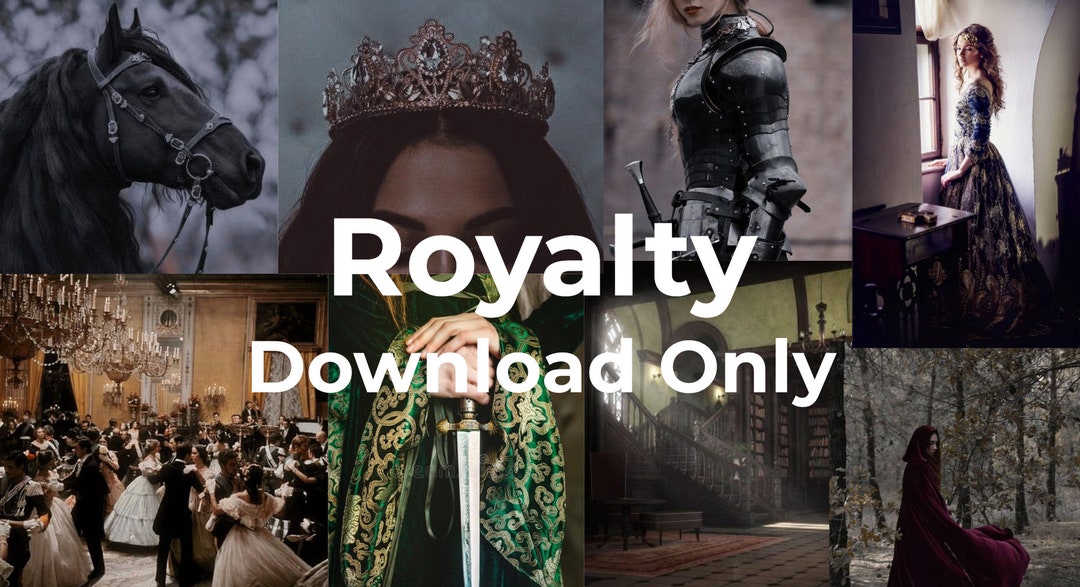 Royalty Collage Digital Download - Etsy
