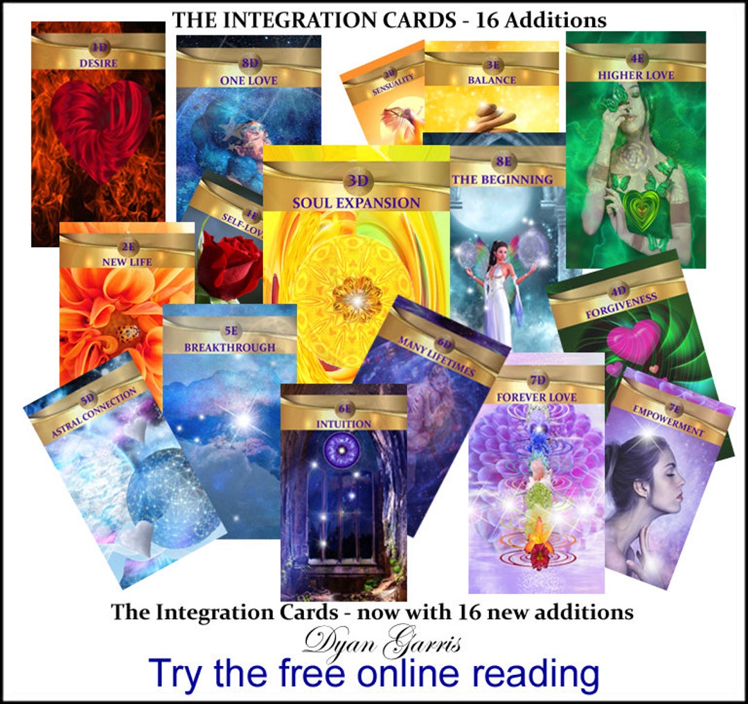 The Integration Cards Oracle Deck by Dyan Garris - Etsy