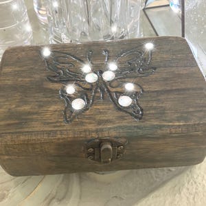 Wood Tarot Card Box, Carved Wood Oracle Deck Box, Twin Flame Tarot Card ...