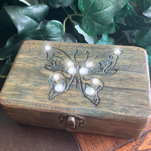 Wood Tarot Card Box, Carved Wood Oracle Deck Box, Twin Flame Tarot Card ...