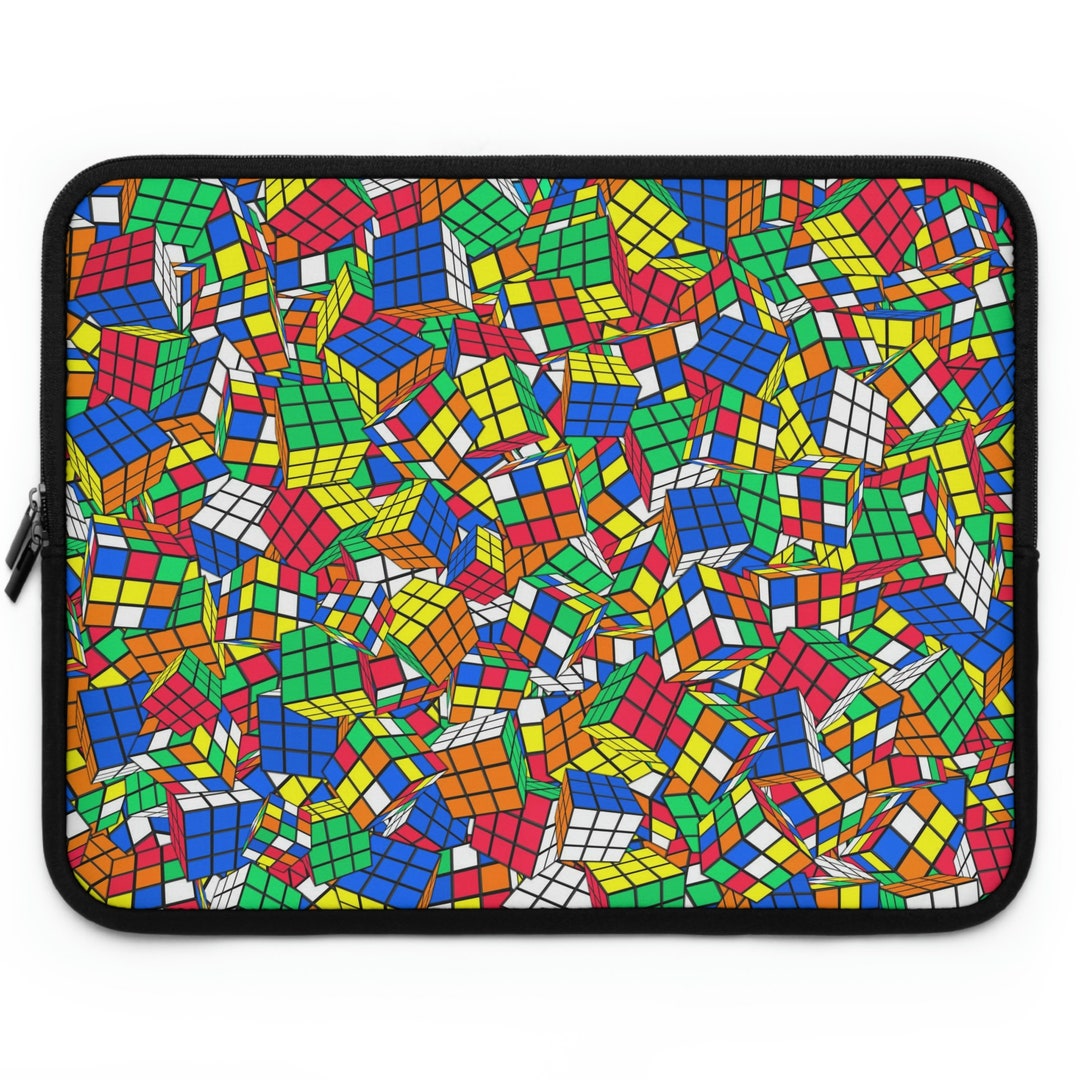 Piles of Cubes Rubik's Cube Laptop Sleeve - Etsy