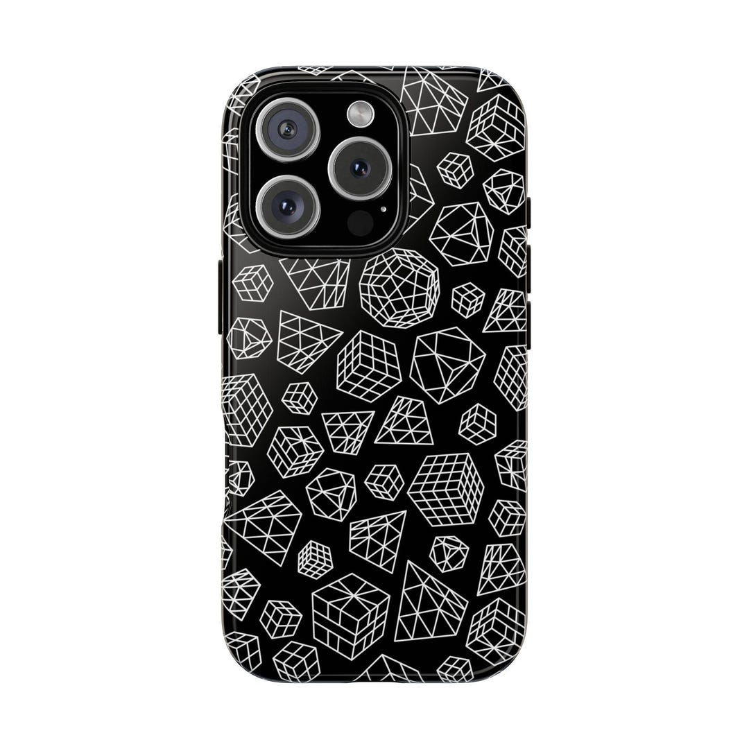 Rubik's Cube, Pyraminx, Megaminx, Skewb, Square-1 Phone Case - Black ...